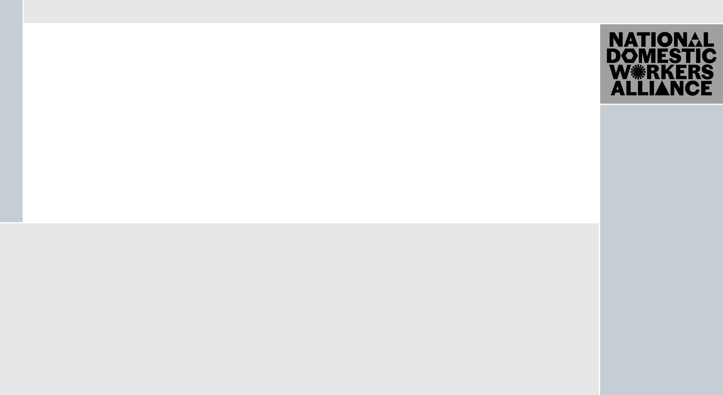 National Domestic Workers Alliance / Champions Design