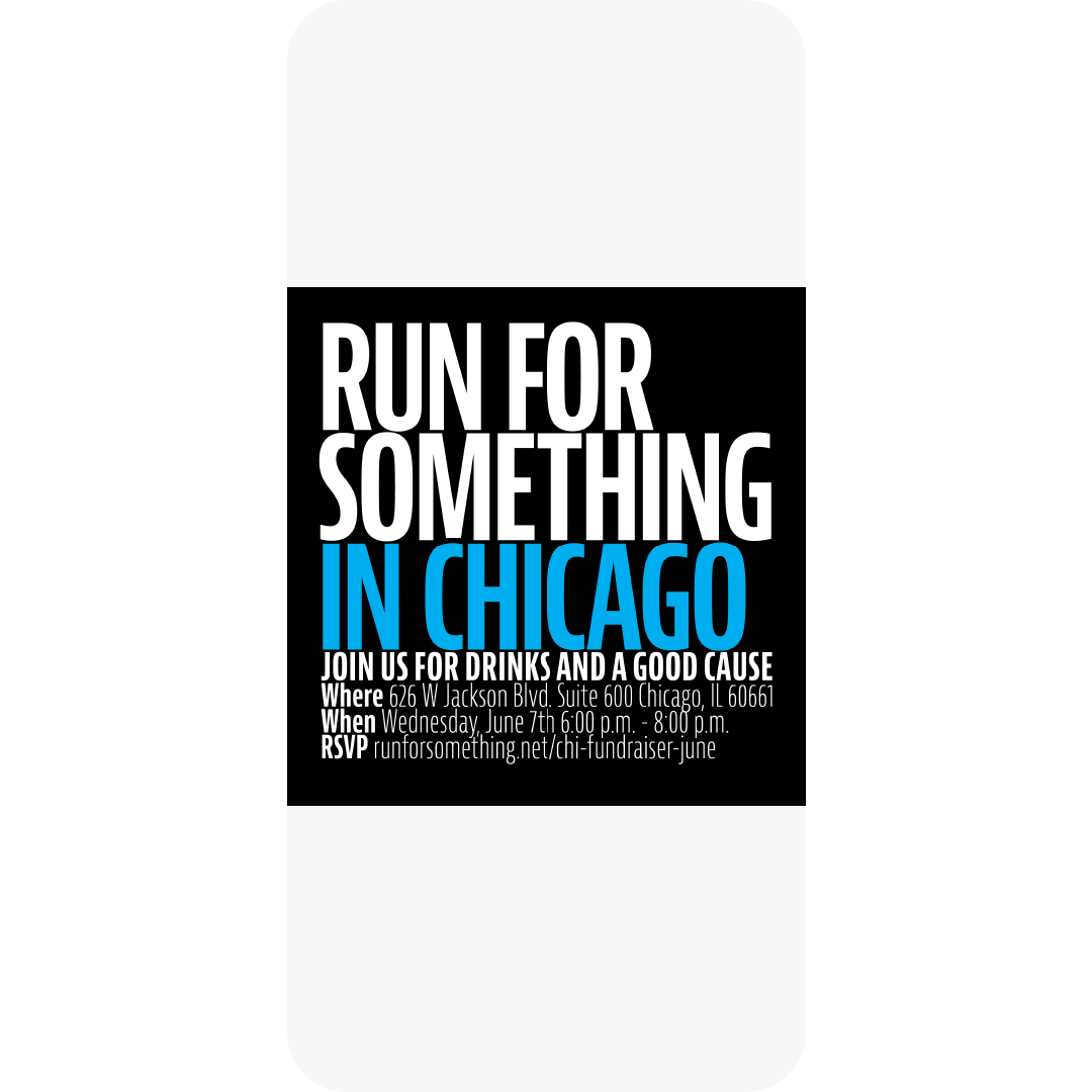 Run for Something / Champions Design